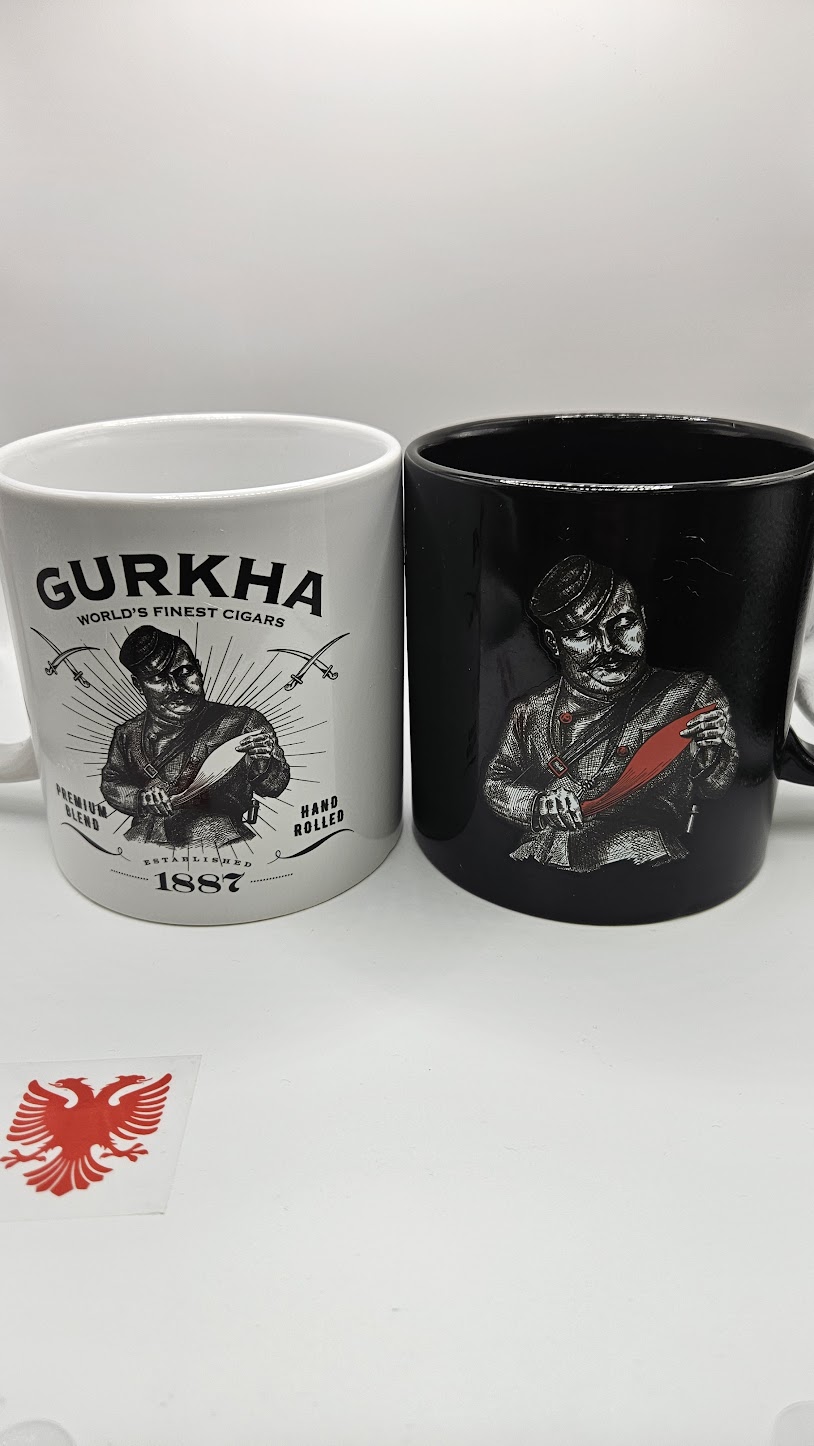 Gurkha Coffee Mugs Set ( Black&White Limited Edition )